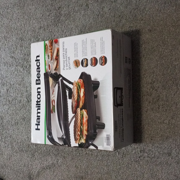 Hamilton Beach | Kitchen | Hamilton Beach Panini Press Gourmet Sandwich ...